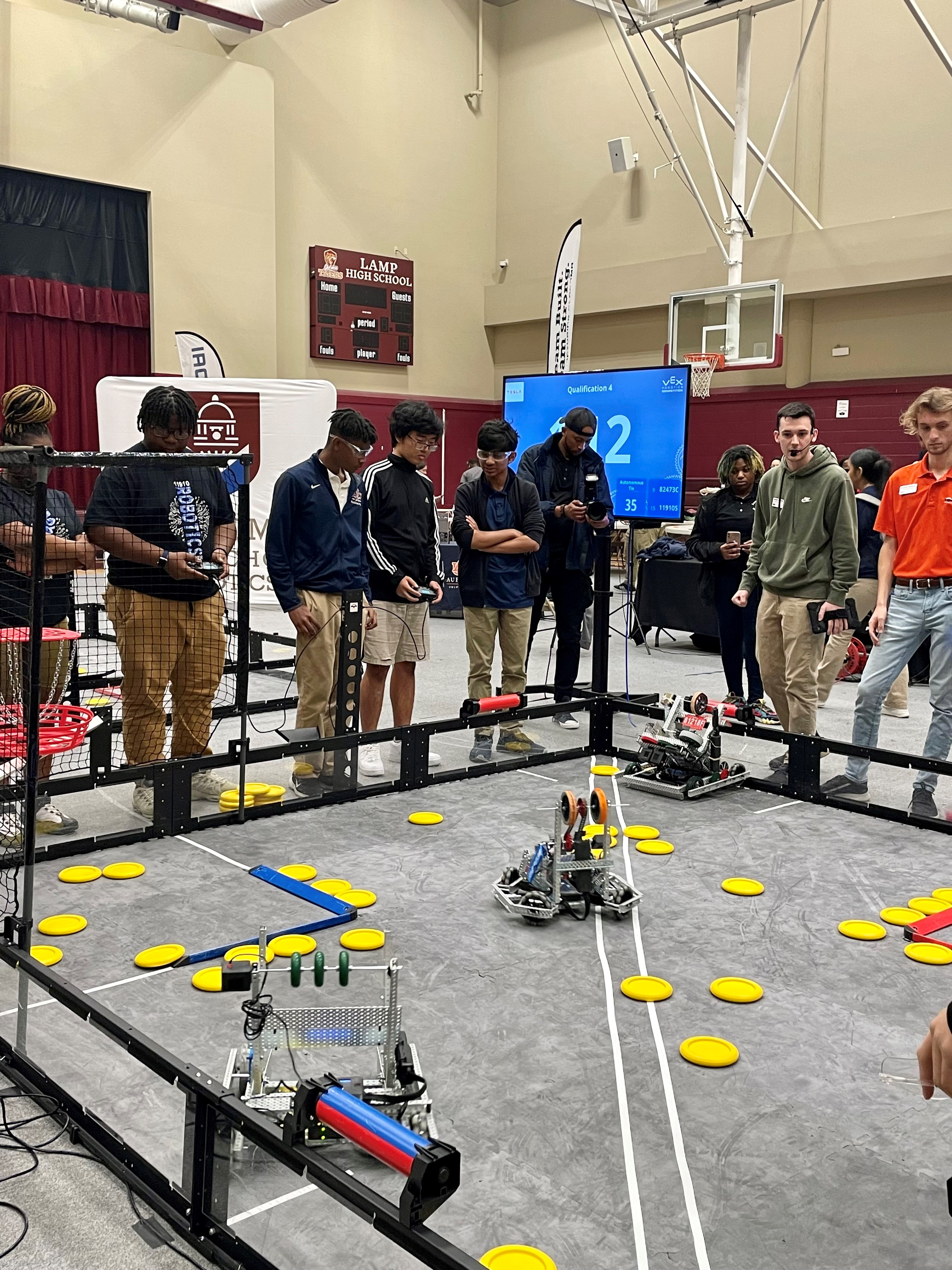 Montgomery high school students battle for robot bragging rights in ...
