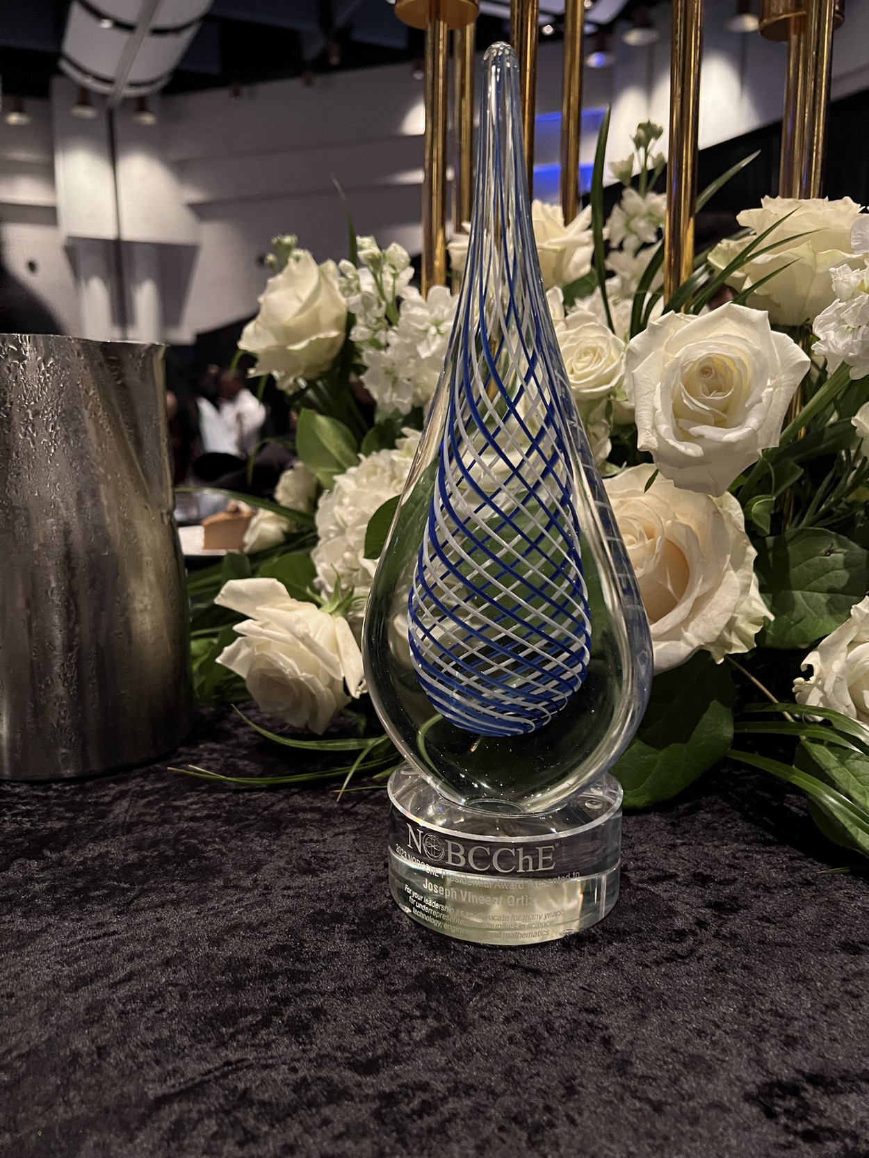 Congratulations to Vince Ortiz, 2023 NOBCChE Presidential Award recipient